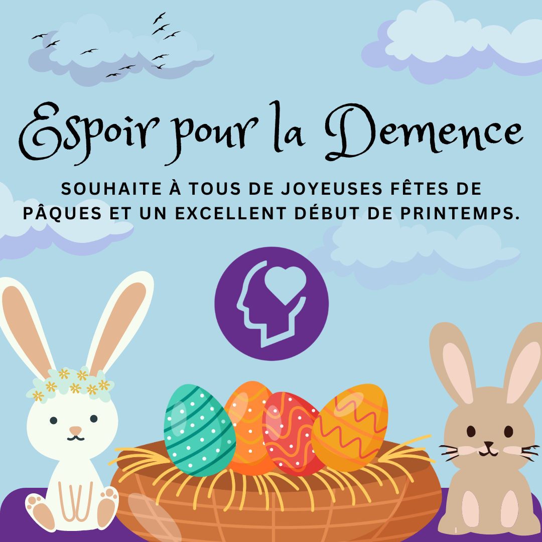 Un bon début de printemps - Hope for Dementia